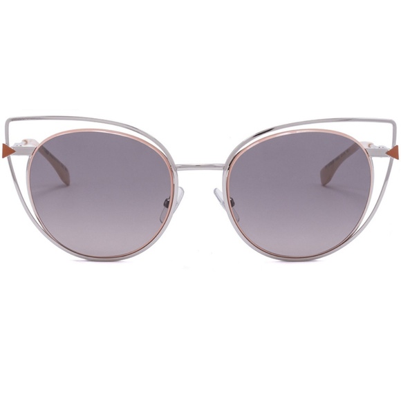 Fendi | Accessories | Fendi Sunglasses Palladium Wgrey Lens | Poshmark